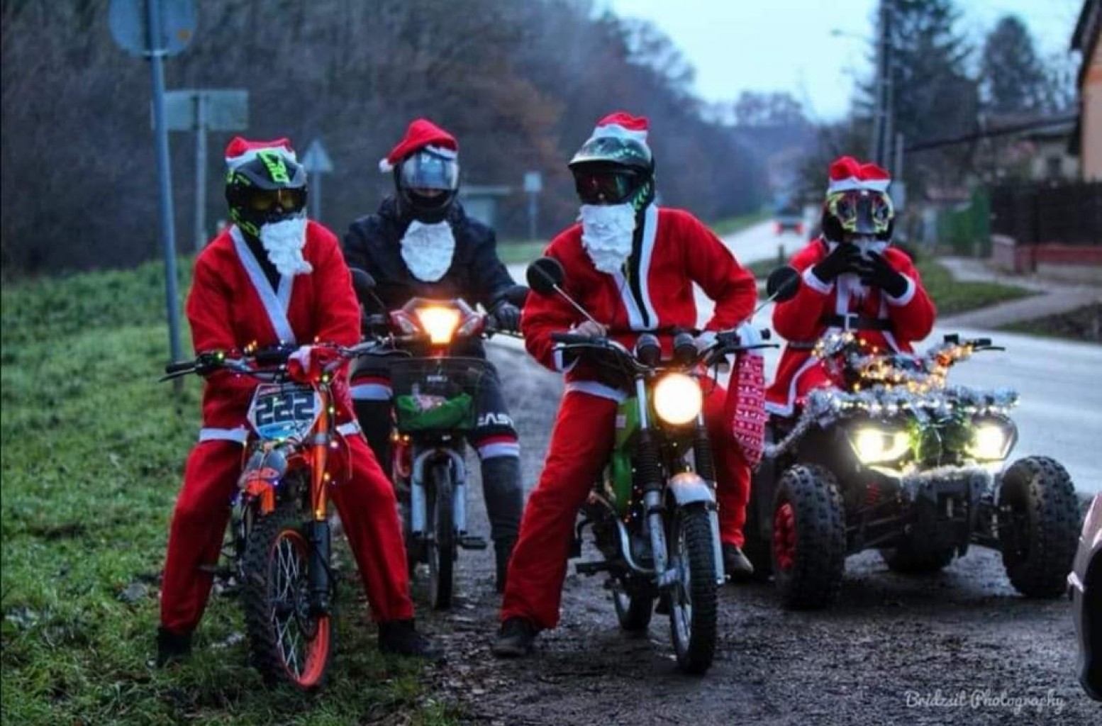 III. Mikulás MOTOROS gurulás Pusztaegresen | GoTourist