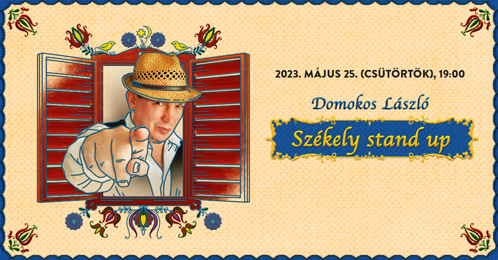 Domokos László - Székely stand up | GoTourist