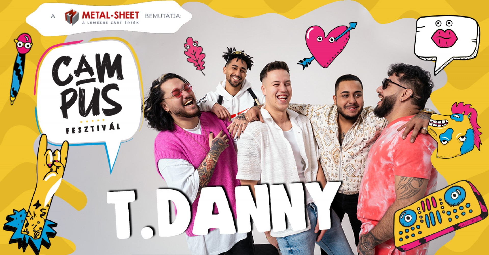 T. DANNY LIVE - Campus Fesztivál 2023 | GoTourist