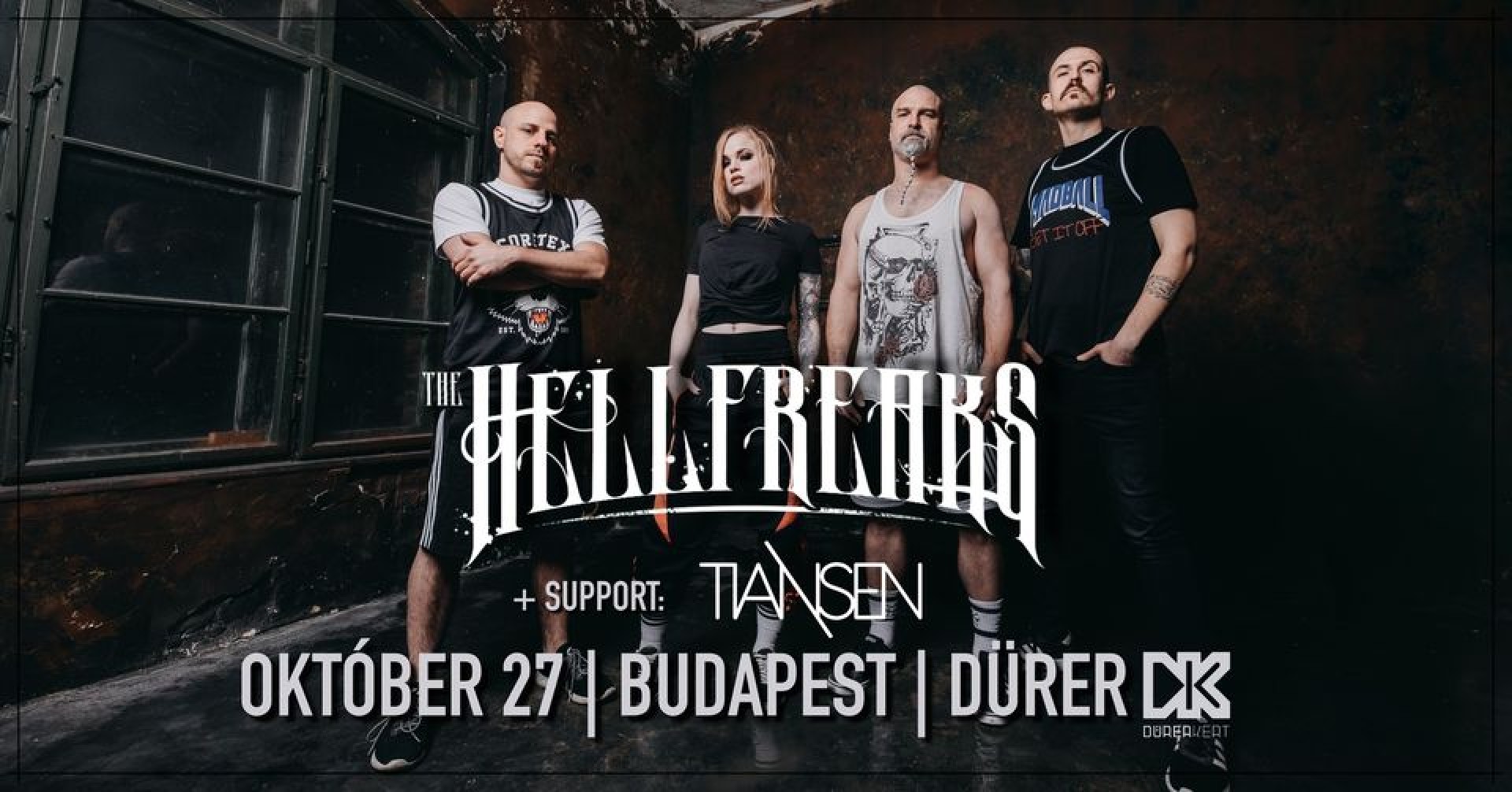 THE HELLFREAKS LEMEZBEMUTATÓ - TIANSEN | GoTourist