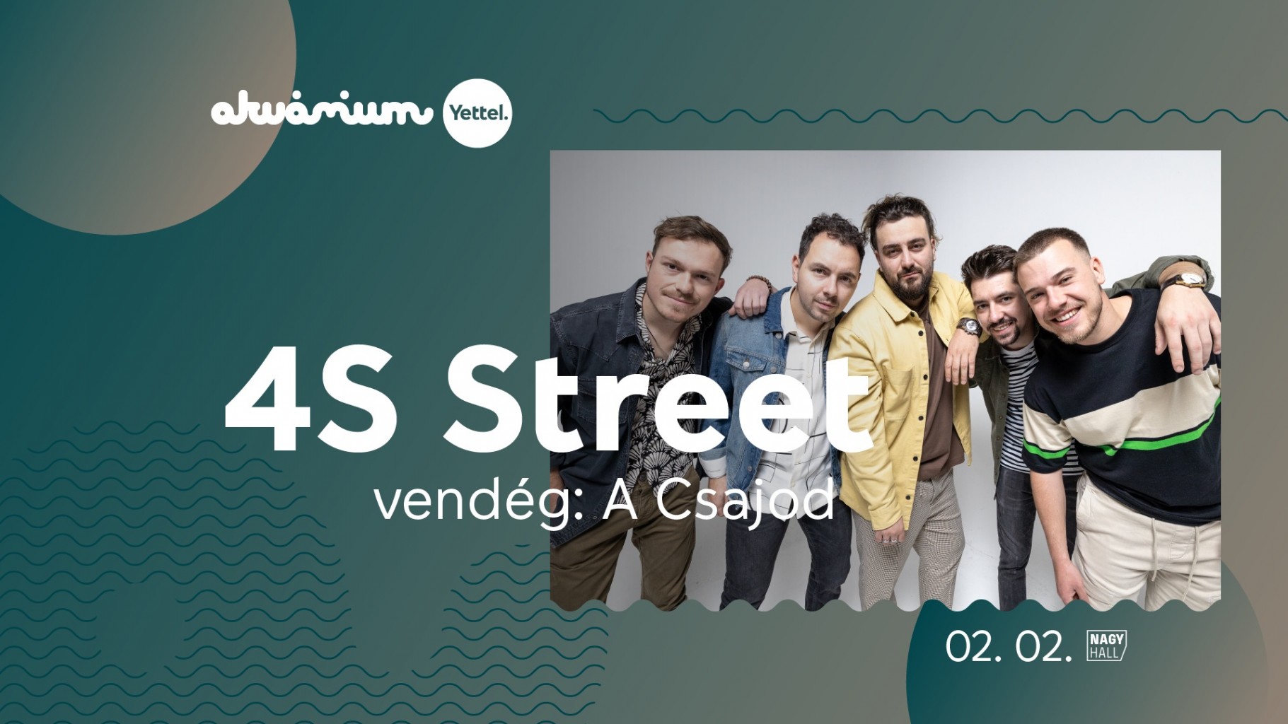 4S Street - Lemezbemutató koncert | GoTourist