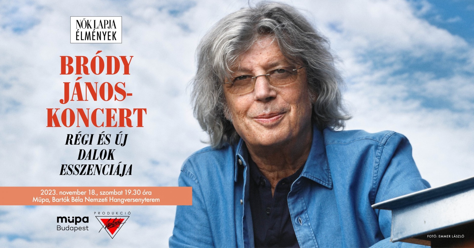 Bródy János-koncert - Régi és új dalok esszenciája | GoTourist